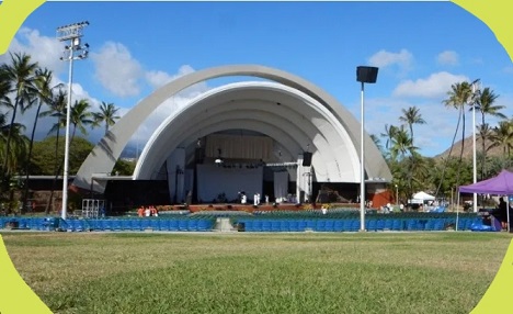 ワイキキシェルの場所やアクセスを調査！会場の魅力は？｜つばラジ~TUBARA G~